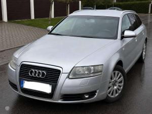 Grey Audi A6 2007 in Klaipeda, with an engine capacity of 2.70 L and mileage of 297 thousand km for 3170 €, photo 3 on AUTOMOTO.COM.LV