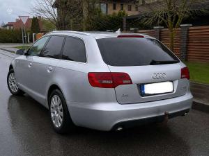 Grey Audi A6 2007 in Klaipeda, with an engine capacity of 2.70 L and mileage of 297 thousand km for 3170 €, photo 4 on AUTOMOTO.COM.LV