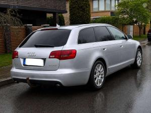 Grey Audi A6 2007 in Klaipeda, with an engine capacity of 2.70 L and mileage of 297 thousand km for 3170 €, photo 5 on AUTOMOTO.COM.LV