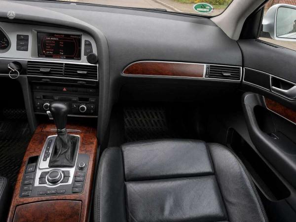Grey Audi A6 2007 in Klaipeda, with an engine capacity of 2.70 L and mileage of 297 thousand km for 3170 €, photo 7 on AUTOMOTO.COM.LV