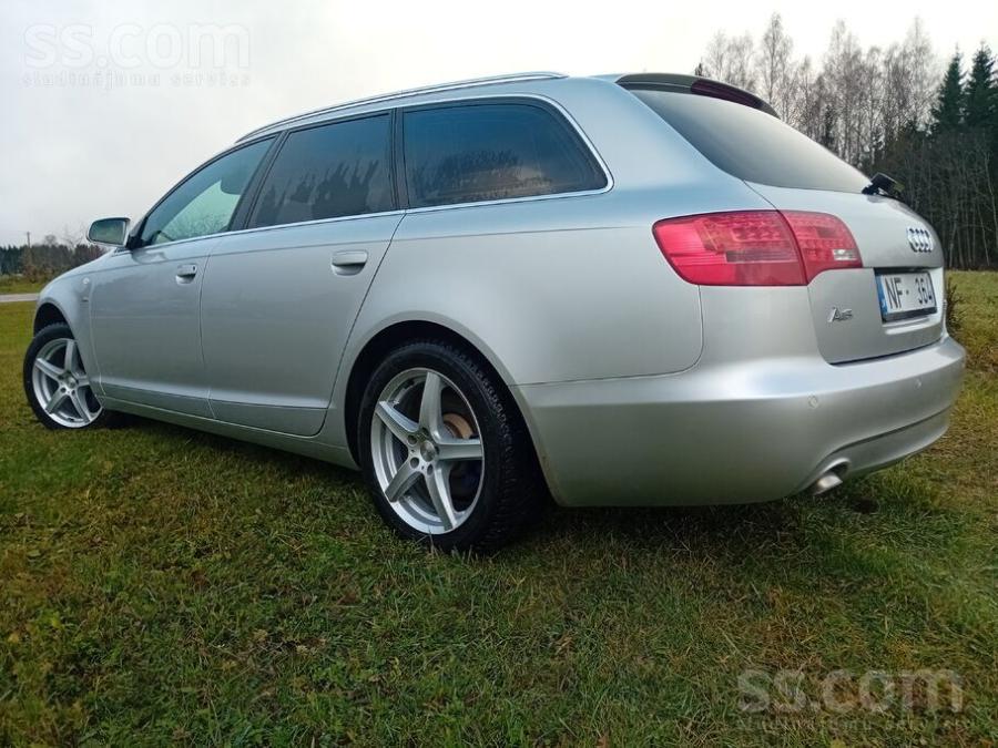 Grey Audi A6 2007 in Aluksne, with an engine capacity of 3.00 L and mileage of 350 thousand km for 5350 €, photo 3 on AUTOMOTO.COM.LV