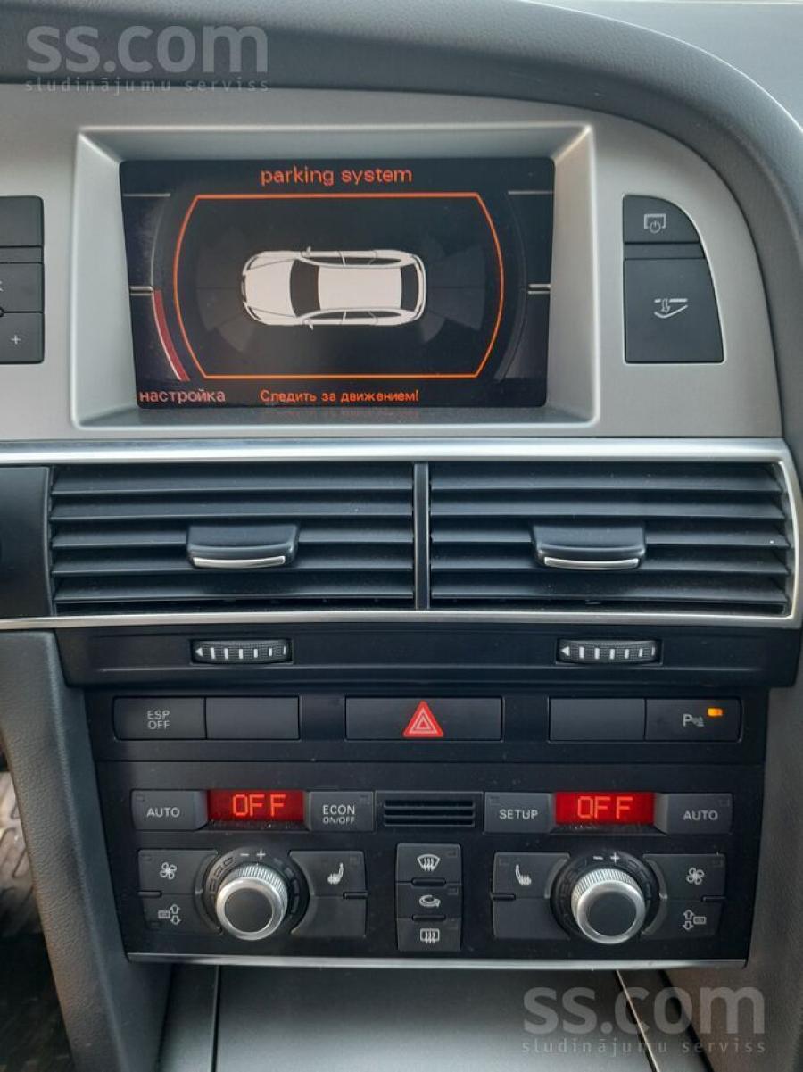 Grey Audi A6 2007 in Aluksne, with an engine capacity of 3.00 L and mileage of 350 thousand km for 5350 €, photo 21 on AUTOMOTO.COM.LV