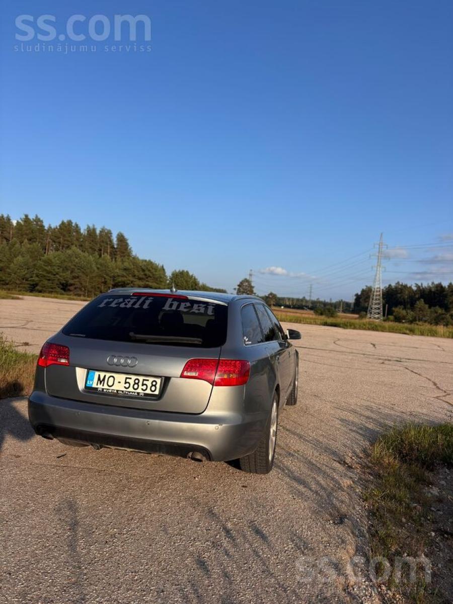 Grey Audi A6 2007 in Tukums, with an engine capacity of 2.70 L and mileage of 423 thousand km for 2500 €, photo 5 on AUTOMOTO.COM.LV