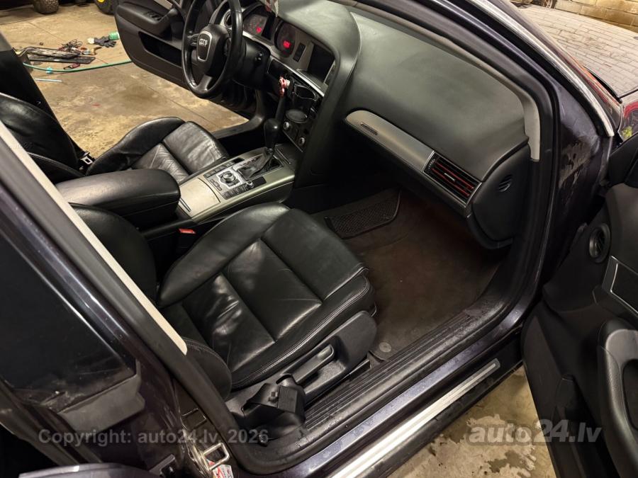 Grey Audi A6 2007 in Valga, with an engine capacity of 2.70 L and mileage of 343 thousand km for 1100 €, photo 9 on AUTOMOTO.COM.LV