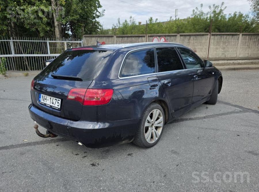 Grey Audi A6 2007 in Riga, with an engine capacity of 3.00 L and mileage of 436 thousand km for 2000 €, photo 3 on AUTOMOTO.COM.LV