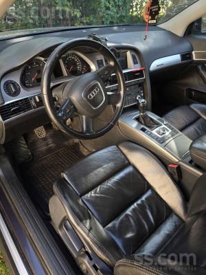 Grey Audi A6 2007 in Riga, with an engine capacity of 3.00 L and mileage of 436 thousand km for 2000 €, photo 5 on AUTOMOTO.COM.LV
