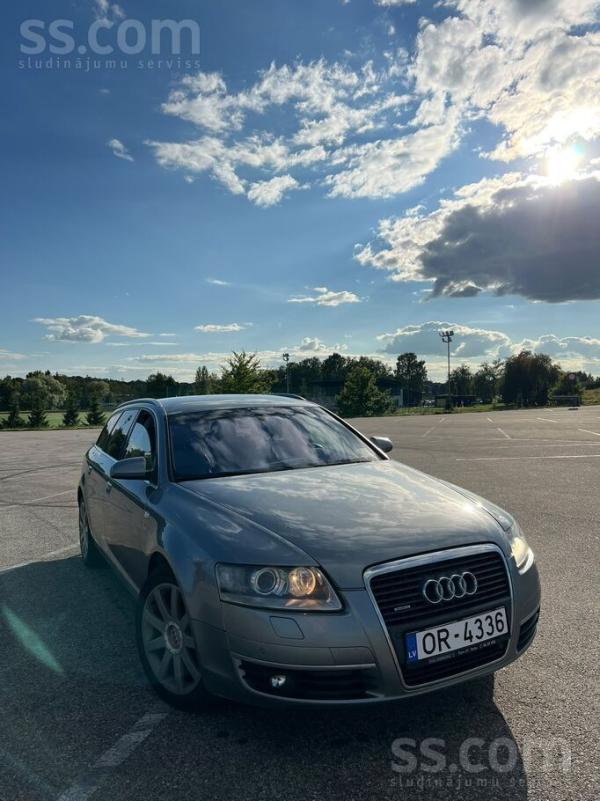 Grey Audi A6 2007 in Valmiera, with an engine capacity of 3.00 L and mileage of 437 thousand km for 2800 €, photo 6 on AUTOMOTO.COM.LV