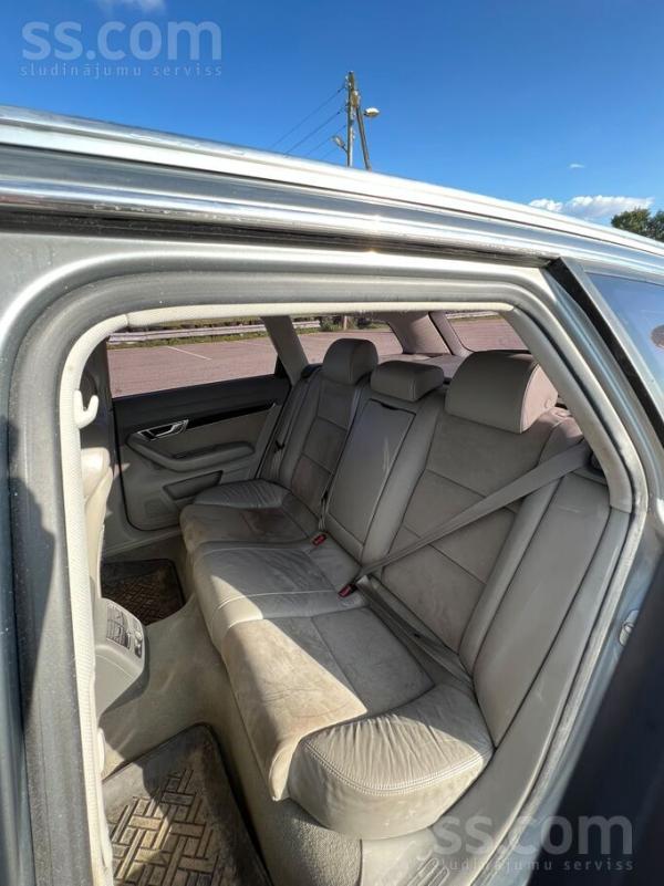 Grey Audi A6 2007 in Valmiera, with an engine capacity of 3.00 L and mileage of 437 thousand km for 2800 €, photo 8 on AUTOMOTO.COM.LV