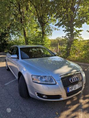 Pelēks Audi A6 2007 Kauņa, ar dzinēja tilpumu 1.97 L un nobraukumu 443 tūkst. km par 3350 €, foto  vietnē AUTOMOTO.COM.LV