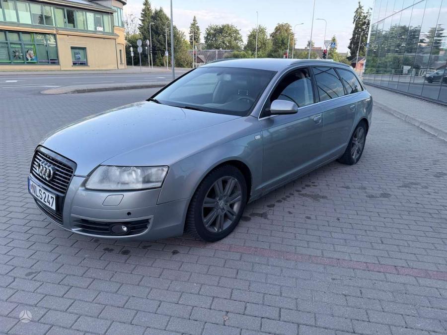 Pelēks Audi A6 2007 Utena, ar dzinēja tilpumu 2.70 L un nobraukumu 434 tūkst. km par 2250 €, foto 4 vietnē AUTOMOTO.COM.LV