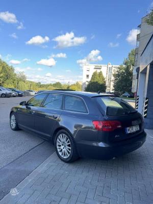 Grey Audi A6 2007 in Vilnius, with an engine capacity of 2.97 L and mileage of 340 thousand km for 2450 €, photo 7 on AUTOMOTO.COM.LV