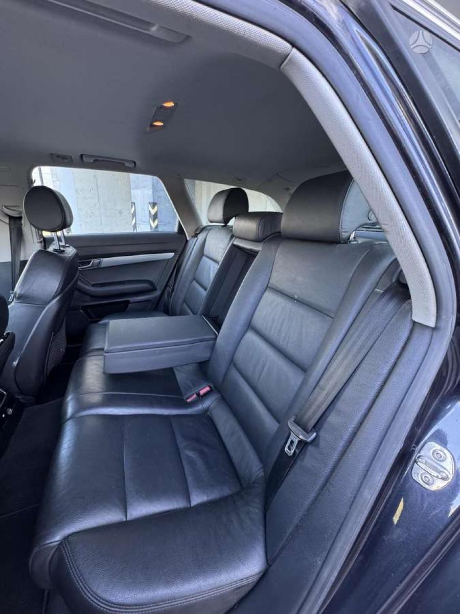 Grey Audi A6 2007 in Vilnius, with an engine capacity of 2.97 L and mileage of 340 thousand km for 2450 €, photo 13 on AUTOMOTO.COM.LV