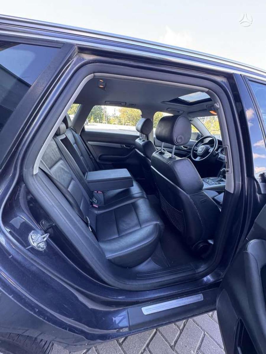 Grey Audi A6 2007 in Vilnius, with an engine capacity of 2.97 L and mileage of 340 thousand km for 2450 €, photo 14 on AUTOMOTO.COM.LV