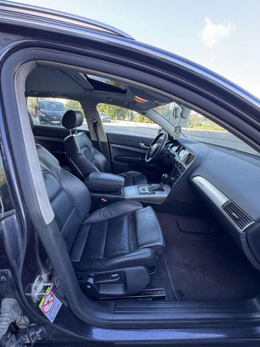 Grey Audi A6 2007 in Vilnius, with an engine capacity of 2.97 L and mileage of 340 thousand km for 2450 €, photo 15 on AUTOMOTO.COM.LV