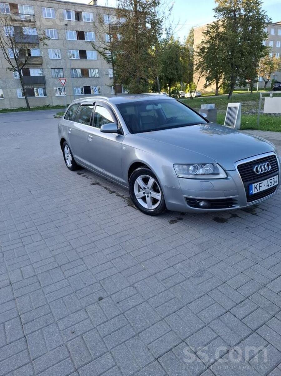 Grey Audi A6 2007 in Rezekne, with an engine capacity of 2.00 L and mileage of 456 thousand km for 2750 €, photo 1 on AUTOMOTO.COM.LV