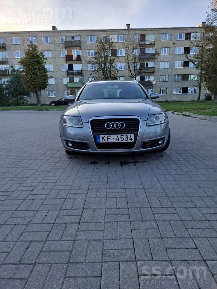 Grey Audi A6 2007 in Rezekne, with an engine capacity of 2.00 L and mileage of 456 thousand km for 2750 €, photo 6 on AUTOMOTO.COM.LV