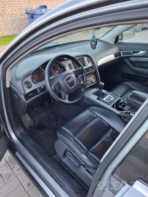 Grey Audi A6 2007 in Rezekne, with an engine capacity of 2.00 L and mileage of 456 thousand km for 2750 €, photo 7 on AUTOMOTO.COM.LV