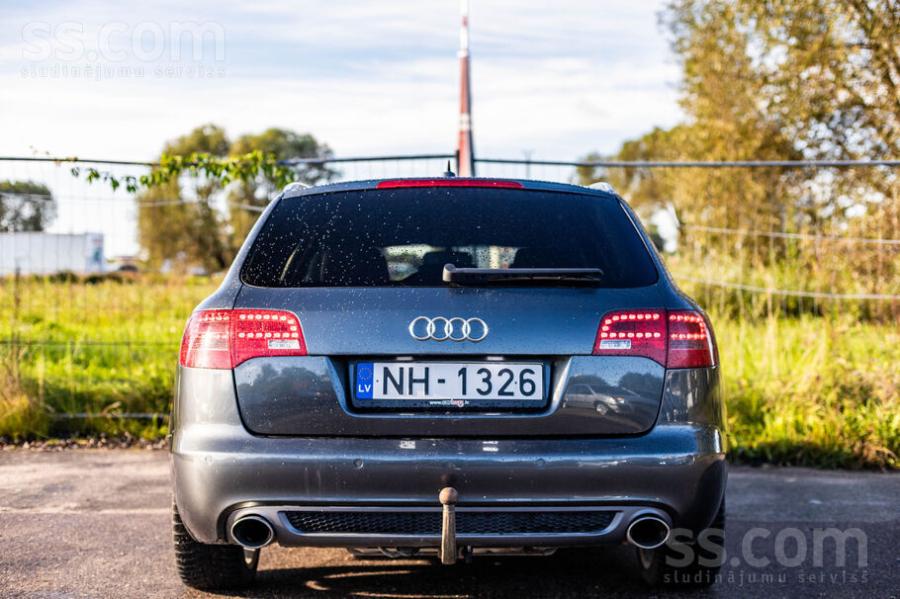 Pelēks Audi A6 2007 Rīga, ar dzinēja tilpumu 3.00 L un nobraukumu 295 tūkst. km par 5990 €, foto 9 vietnē AUTOMOTO.COM.LV