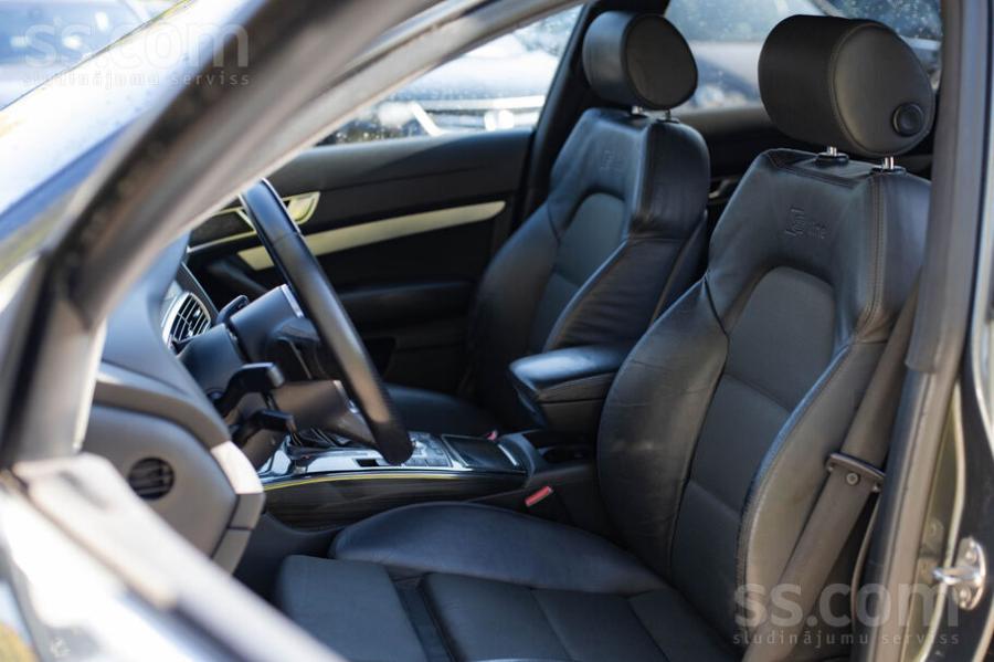 Pelēks Audi A6 2007 Rīga, ar dzinēja tilpumu 3.00 L un nobraukumu 295 tūkst. km par 5990 €, foto 14 vietnē AUTOMOTO.COM.LV