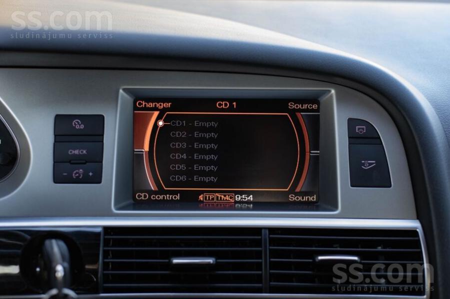 Pelēks Audi A6 2007 Rīga, ar dzinēja tilpumu 3.00 L un nobraukumu 295 tūkst. km par 5990 €, foto 25 vietnē AUTOMOTO.COM.LV