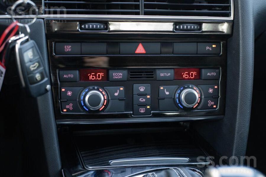 Pelēks Audi A6 2007 Rīga, ar dzinēja tilpumu 3.00 L un nobraukumu 295 tūkst. km par 5990 €, foto 26 vietnē AUTOMOTO.COM.LV