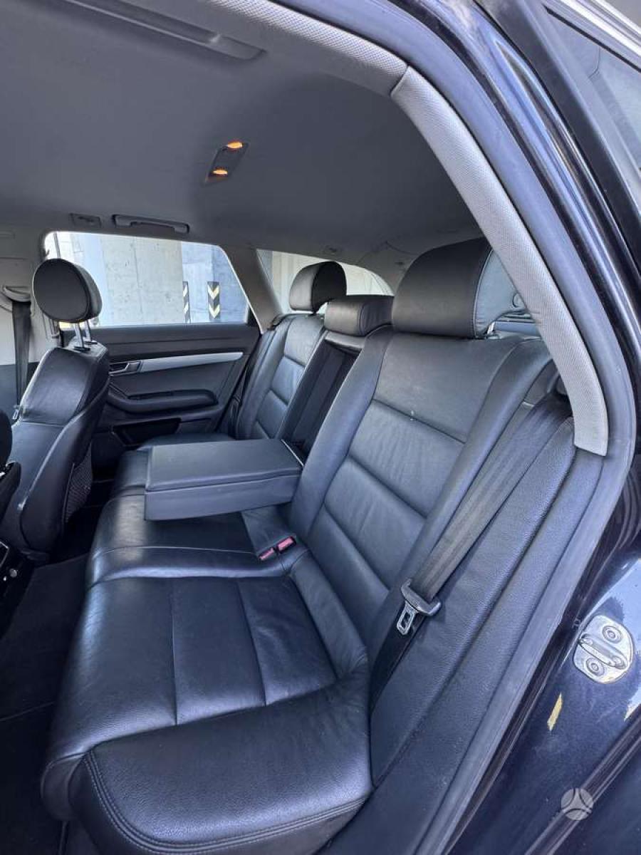 Grey Audi A6 2007 in Vilnius, with an engine capacity of 2.97 L and mileage of 340 thousand km for 1900 €, photo 11 on AUTOMOTO.COM.LV
