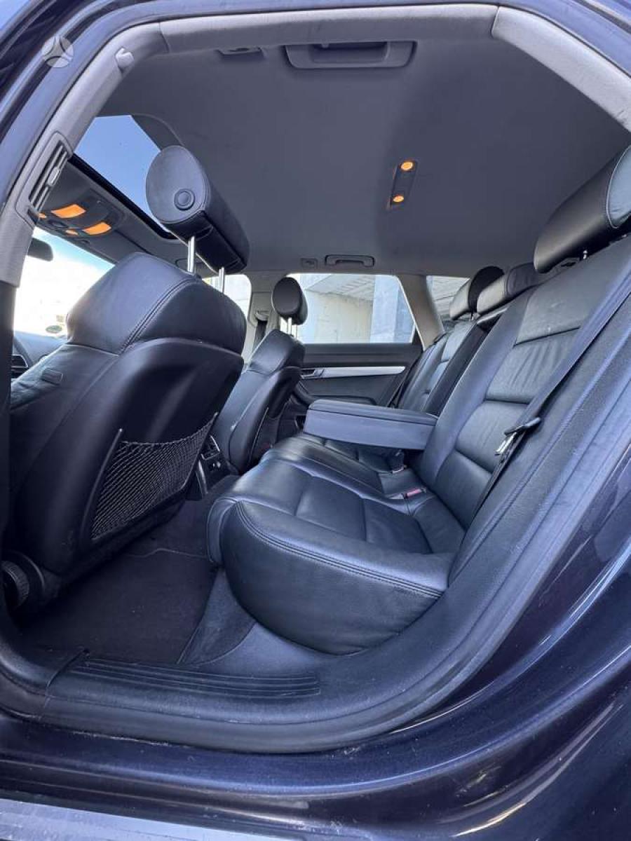 Grey Audi A6 2007 in Vilnius, with an engine capacity of 2.97 L and mileage of 340 thousand km for 1900 €, photo 12 on AUTOMOTO.COM.LV