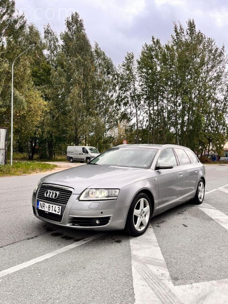 Grey Audi A6 2007 in Riga, with an engine capacity of 2.00 L and mileage of 293 thousand km for 3100 €, photo 1 on AUTOMOTO.COM.LV