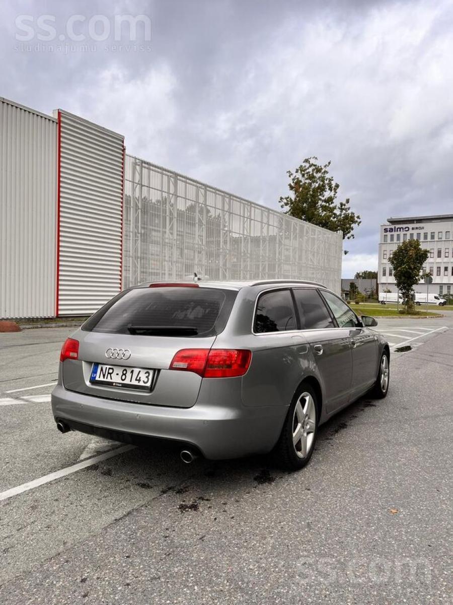 Grey Audi A6 2007 in Riga, with an engine capacity of 2.00 L and mileage of 293 thousand km for 3100 €, photo 4 on AUTOMOTO.COM.LV