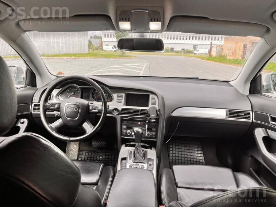 Grey Audi A6 2007 in Riga, with an engine capacity of 2.00 L and mileage of 293 thousand km for 3100 €, photo 10 on AUTOMOTO.COM.LV