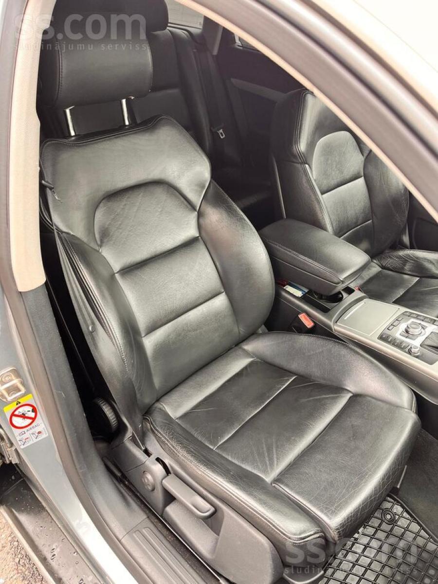 Grey Audi A6 2007 in Riga, with an engine capacity of 2.00 L and mileage of 293 thousand km for 3100 €, photo 12 on AUTOMOTO.COM.LV