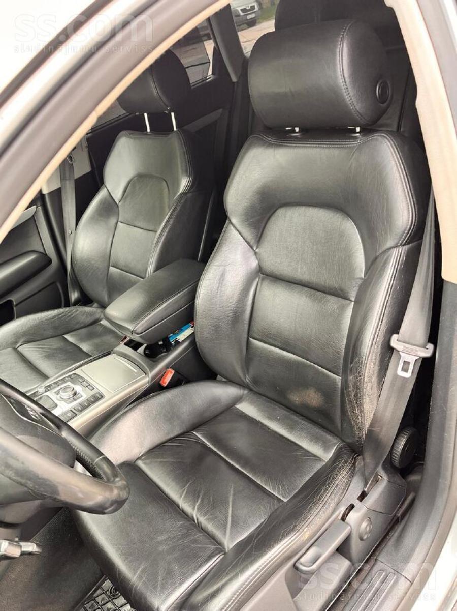 Grey Audi A6 2007 in Riga, with an engine capacity of 2.00 L and mileage of 293 thousand km for 3100 €, photo 13 on AUTOMOTO.COM.LV