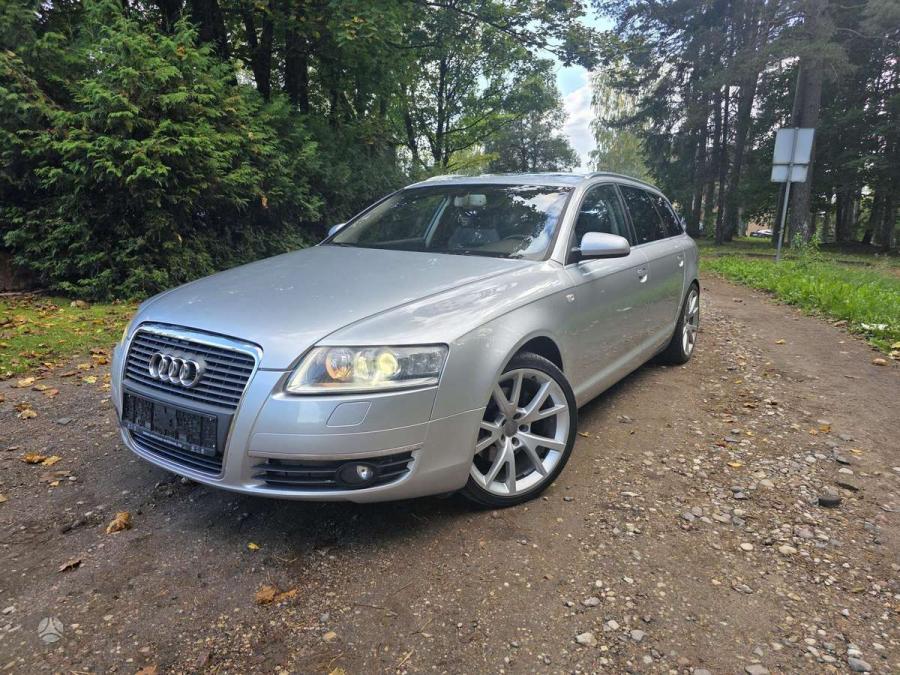 Grey Audi A6 2007 in Utena, with an engine capacity of 2.97 L and mileage of 241 thousand km for 3150 €, photo 1 on AUTOMOTO.COM.LV