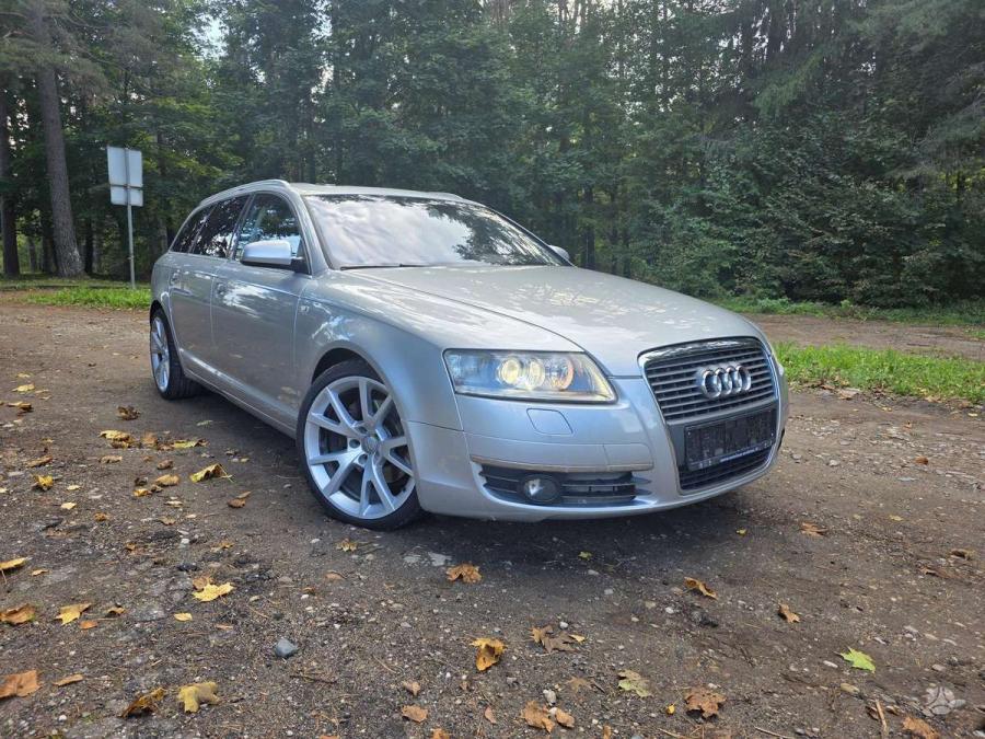Grey Audi A6 2007 in Utena, with an engine capacity of 2.97 L and mileage of 241 thousand km for 3150 €, photo 3 on AUTOMOTO.COM.LV