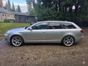 Grey Audi A6 2007 in Utena, with an engine capacity of 2.97 L and mileage of 241 thousand km for 3150 €, photo 4 on AUTOMOTO.COM.LV