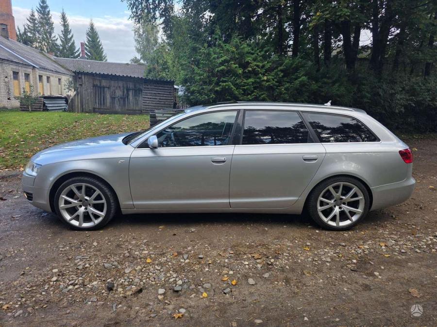 Grey Audi A6 2007 in Utena, with an engine capacity of 2.97 L and mileage of 241 thousand km for 3150 €, photo 4 on AUTOMOTO.COM.LV