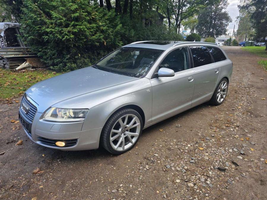Grey Audi A6 2007 in Utena, with an engine capacity of 2.97 L and mileage of 241 thousand km for 3150 €, photo 5 on AUTOMOTO.COM.LV