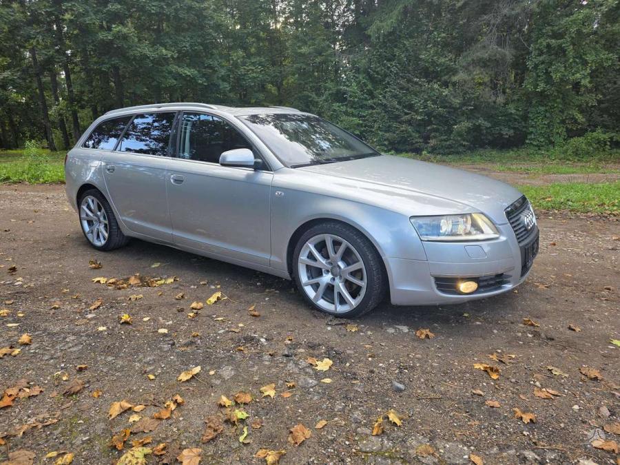 Grey Audi A6 2007 in Utena, with an engine capacity of 2.97 L and mileage of 241 thousand km for 3150 €, photo 7 on AUTOMOTO.COM.LV