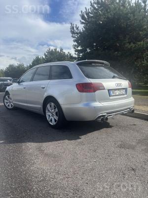 Grey Audi A6 2007 in Riga, with an engine capacity of 3.00 L and mileage of 368 thousand km for 3700 €, photo 4 on AUTOMOTO.COM.LV