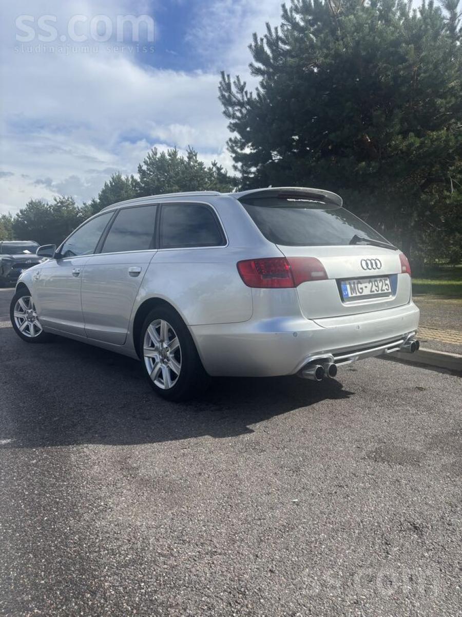 Grey Audi A6 2007 in Riga, with an engine capacity of 3.00 L and mileage of 368 thousand km for 3700 €, photo 4 on AUTOMOTO.COM.LV