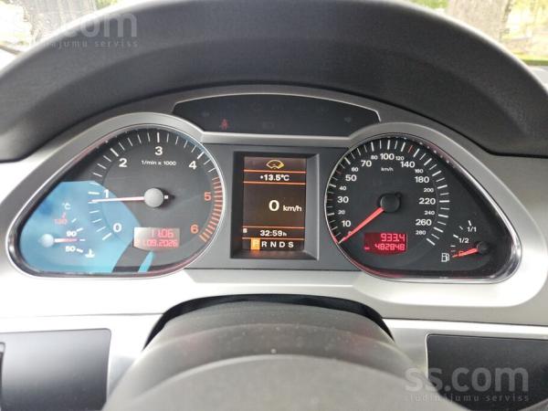 Pelēks Audi A6 2007 Cēsis, ar dzinēja tilpumu 3.00 L un nobraukumu 482 tūkst. km par 3700 €, foto 8 vietnē AUTOMOTO.COM.LV