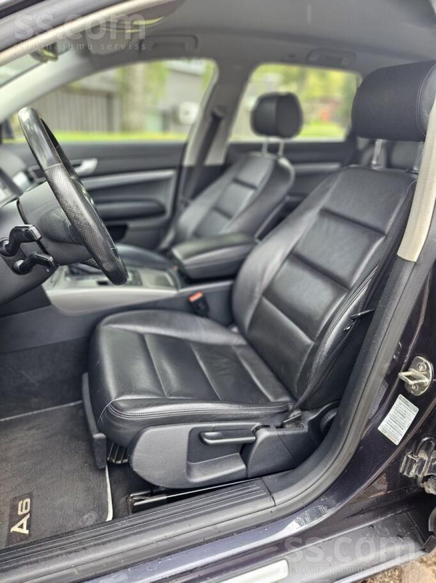 Grey Audi A6 2007 in Cesis, with an engine capacity of 3.00 L and mileage of 482 thousand km for 3700 €, photo 9 on AUTOMOTO.COM.LV