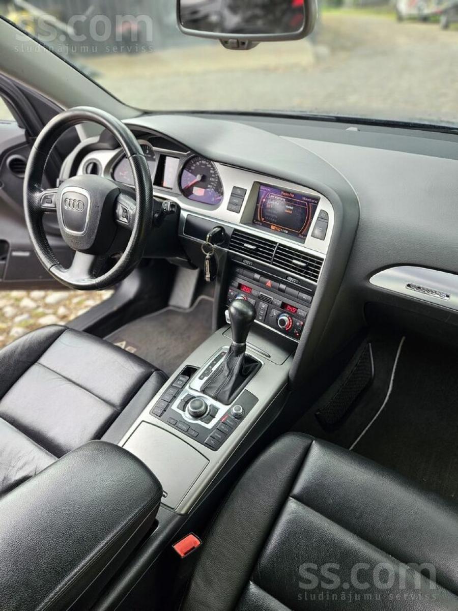 Grey Audi A6 2007 in Cesis, with an engine capacity of 3.00 L and mileage of 482 thousand km for 3700 €, photo 17 on AUTOMOTO.COM.LV