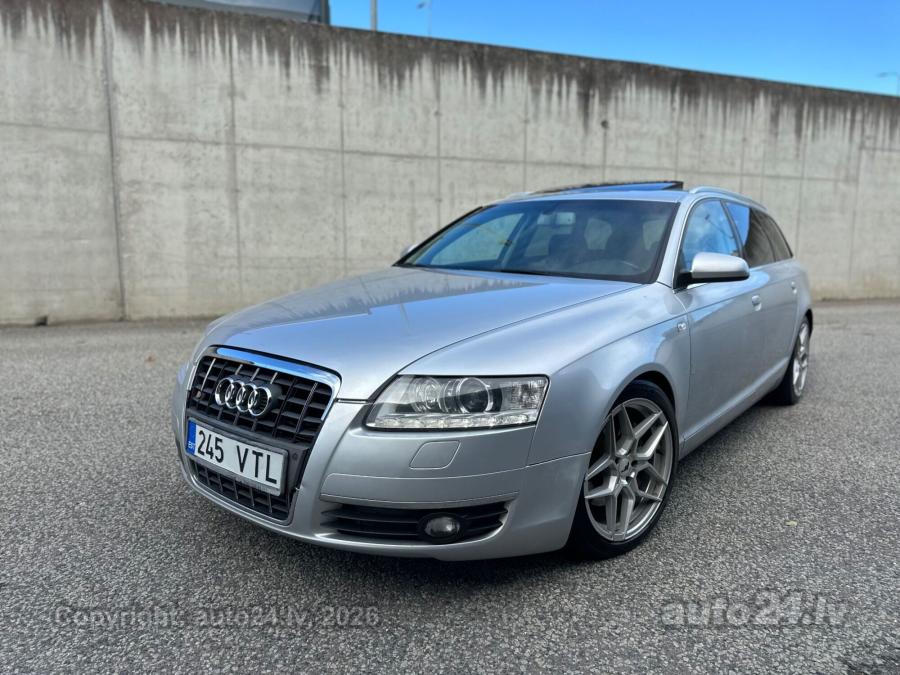 Grey Audi A6 2007 in Tallinn, with an engine capacity of 3.00 L and mileage of 392 thousand km for 1900 €, photo 1 on AUTOMOTO.COM.LV