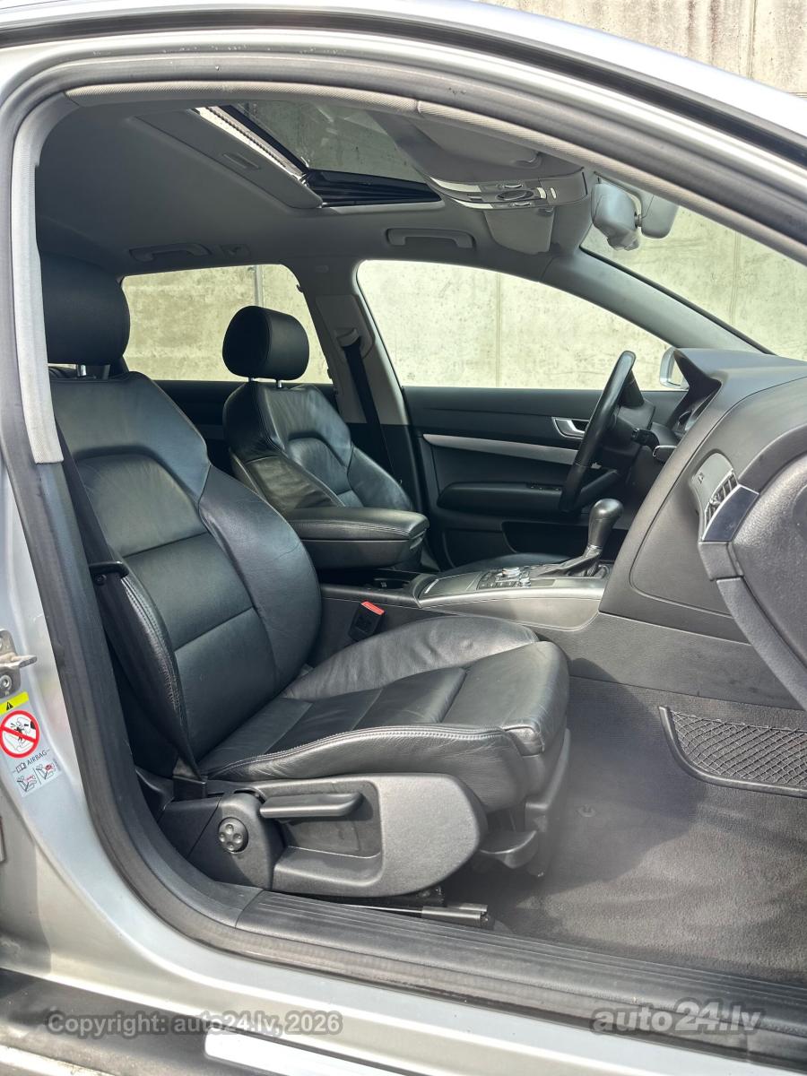 Grey Audi A6 2007 in Tallinn, with an engine capacity of 3.00 L and mileage of 392 thousand km for 1900 €, photo 9 on AUTOMOTO.COM.LV