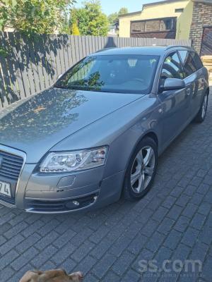 Grey Audi A6 2007 in Ventspils, with an engine capacity of 3.00 L and mileage of 326 thousand km for 2600 €, photo 3 on AUTOMOTO.COM.LV