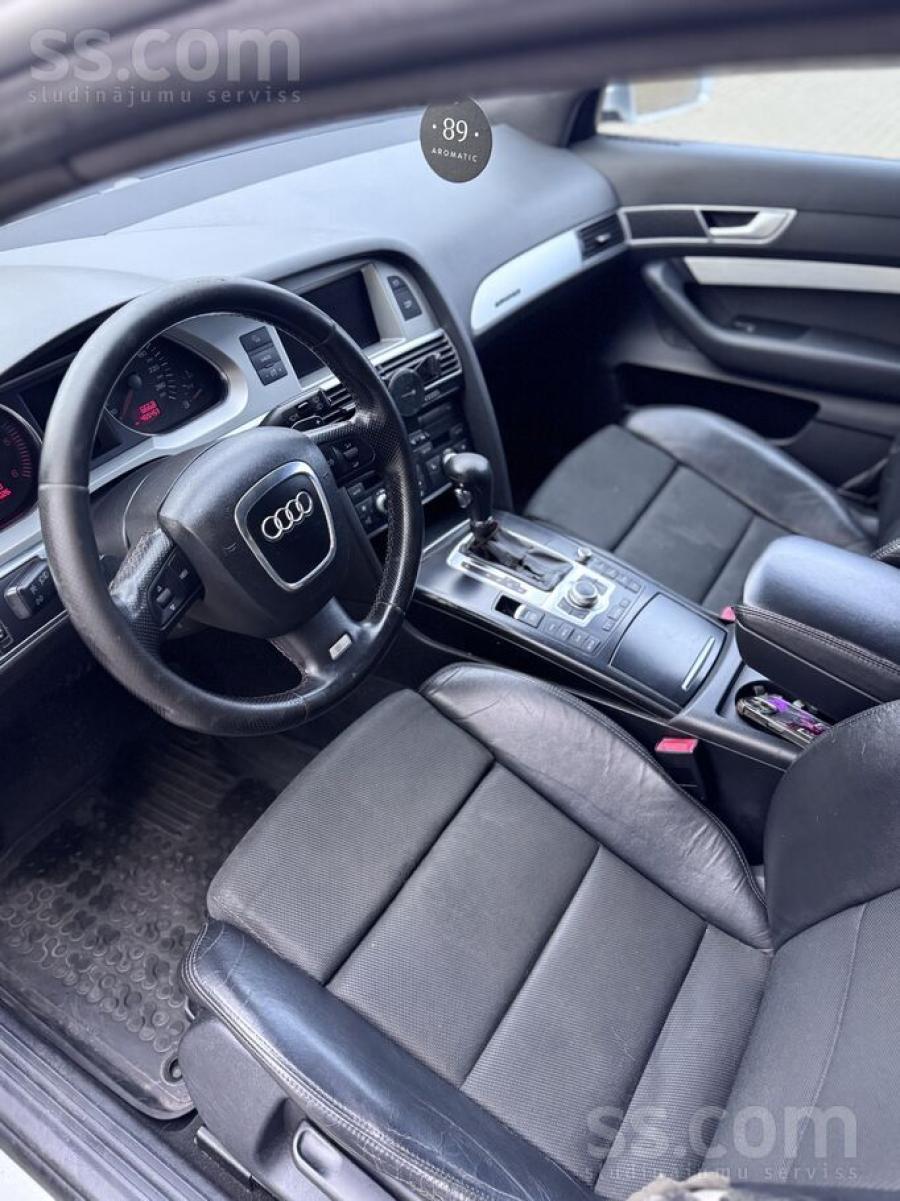 Серый Ауди А6 2007 в Резекне, объемом двигателя 3.00 л и пробегом 455 тыс. км за 3100 €, фото 9 на AUTOMOTO.COM.LV