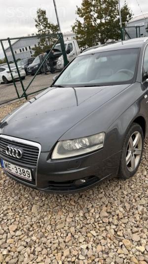 Pelēks Audi A6 2007 Bauska, ar dzinēja tilpumu 3.00 L un nobraukumu 358 tūkst. km par 2500 €, foto 5 vietnē AUTOMOTO.COM.LV