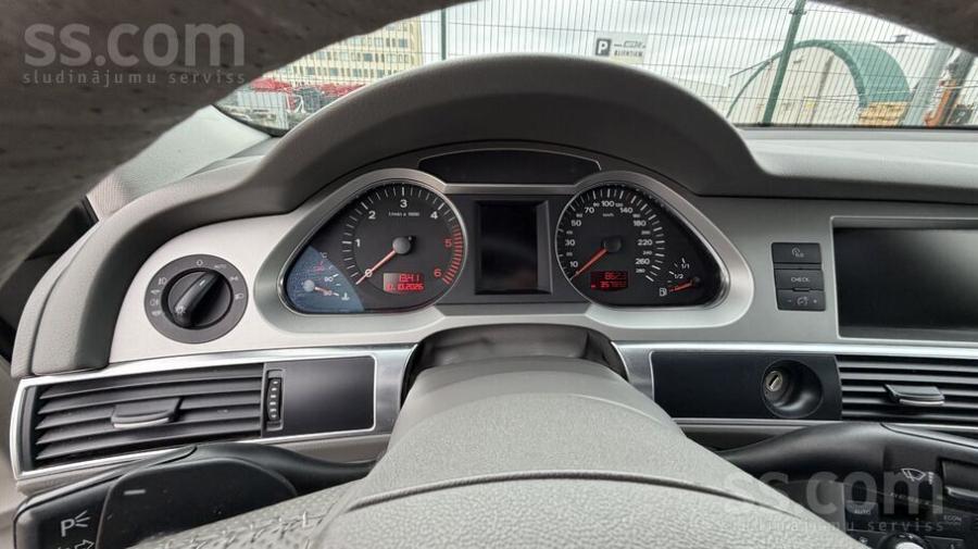 Pelēks Audi A6 2007 Bauska, ar dzinēja tilpumu 3.00 L un nobraukumu 358 tūkst. km par 2500 €, foto 9 vietnē AUTOMOTO.COM.LV
