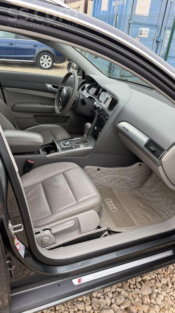 Pelēks Audi A6 2007 Bauska, ar dzinēja tilpumu 3.00 L un nobraukumu 358 tūkst. km par 2500 €, foto 11 vietnē AUTOMOTO.COM.LV